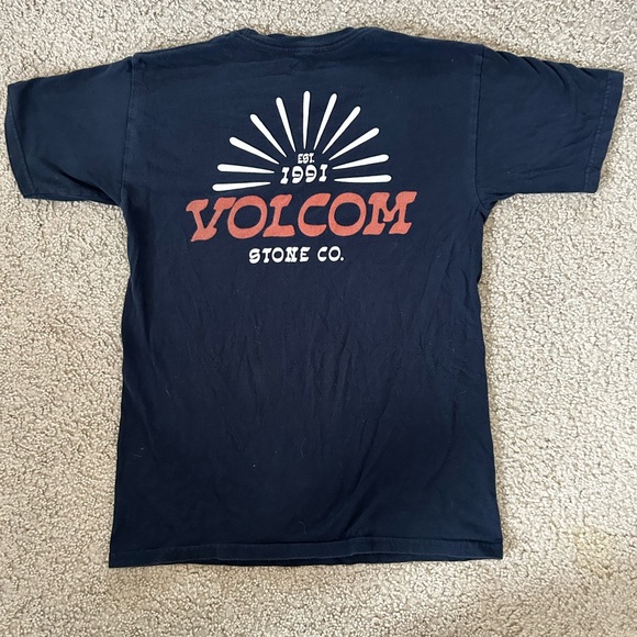 Volcom | Shirts | Navy Blue Volcom Shirt | Poshmark